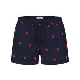 U.S. Polo Assn. Herren Badeshorts mit Allover-Logo-Design