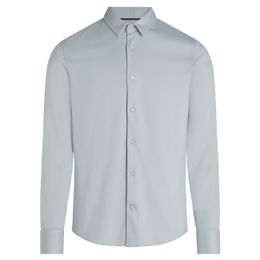 Herrenhemd der Marke Calvin Klein. Die Hemden von Calvin Klein sind aus 100% Bio-Baumwolle gefertigt und haben eine schmale Passform. Die weiche Baumwolle sorgt f&uuml;r hohen Tragekomfort. Marke: Calvin KleinModellname: Smooth Cotton Slim ShirtKategorie: HerrenhemdMaterialien: Bio-BaumwolleFarbe: schiefergrau