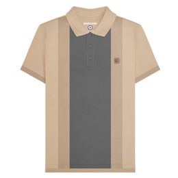Lambretta - Poloshirt f&uuml;r Herren, Vintage (Steinfarben)