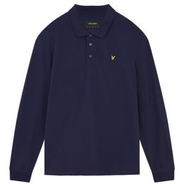 Lyle & Scott Lyle & Scott - Poloshirt f&uuml;r Herren, Lang&auml;rmlig (Dunkles Marineblau)