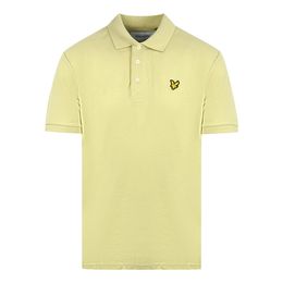 Lyle & Scott Lyle & Scott Naturgr&uuml;nes einfarbiges Poloshirt