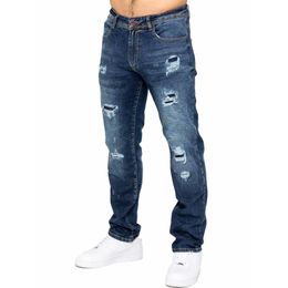 Enzo | Herren Ripped Denim Jeans
