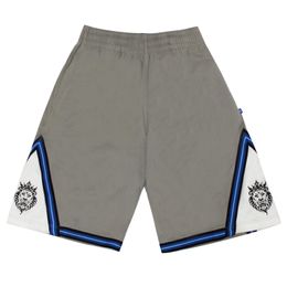 Vintage Nike Mens LeBron James 23 Grau Basketball Shorts