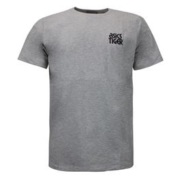 asics Logo Herren grau T-Shirt