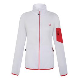 Dare 2b - "Mountain Series" Fleecejacke Durchgehender Rei&szlig;verschluss f&uuml;r Damen (Wei&szlig;)