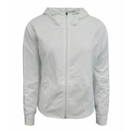 Puma EvoStripe Damen-Trainingsjacke in Wei&szlig;