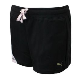 Puma Womens Sweet Shorts Casual Running Lounghose Schwarz 518142 02