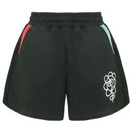 Puma x Mr. Doodle Stretch Taille Logo Schwarze Damen Shorts 530663 01