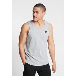 Nike Herren Athletic Gym Casual Vest Tank Top in Grau