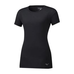 Mizuno Alpha Vent Womens Black T-Shirt