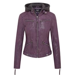 Klassische Bikerjacke mit Kapuze f�r Damen - Brazzaville
