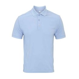 Premier - "Coolchecker" Poloshirt f&uuml;r Herren (Hellblau)