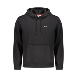 Pepe Jeans Schwarzes Polyester Herren Sweatshirt