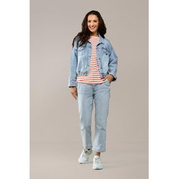 Caroline Tensen Helsinki Jeansjacke Hellblau