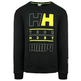 Puma x Helly Hansen Langarm Crew Crew Neck Black M&auml;nner Grafisches Sweatshirt 598284 01