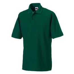 Russel Athletic Russell - Poloshirt Strapazierf&auml;hig f&uuml;r Herren (Flaschengr&uuml;n)