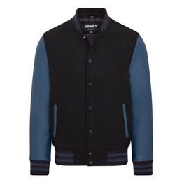 Letterman Baseball Bomberjacke aus Wolle und Leder im College-Stil - Genua