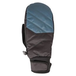 Mountain Warehouse Herren Arctic Edge Wasserdichte Skihandschuhe (Schwarz/Blau)