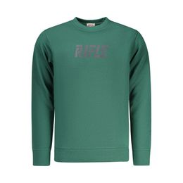 Rifle Verde Baumwoll-Herren Sweatshirt