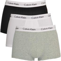 Calvin Klein 3er Pack Herren Baumwolle Stretch Tiefschnittsl&auml;ufer