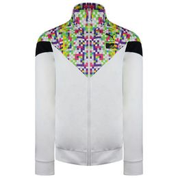 Puma x MTV MCS Herren Wei&szlig;e Trainingsjacke
