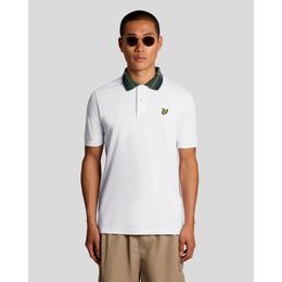 Lyle & Scott Tartan-Kragen Polo-Shirt