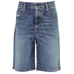 Diesel D-Strukt-Short mittelblaue Shorts