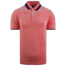 Tommy Hilfiger regul&auml;res Fit Tipped Slim Polo Shirt Orange Herren Top mwomwo5124 676