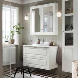 IKEA T&Auml;NNFORSEN / RUTSJ&Ouml;N Waschbschr+Schubladen/Waschb/Mibatt