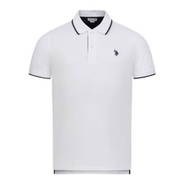 U.S. Polo Assn. Herren Classic Fit Poloshirt kurzarm aus Baumwoll-Elasthan