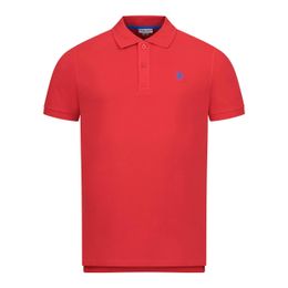 U.S. Polo Assn. Herren Basic Poloshirt kurzarm mit Stretchkomfort