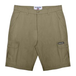 Lambretta - "SS25" Cargo-Shorts f&uuml;r Herren (Khakigr&uuml;n)