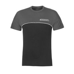 asics Fuzex Mens Grey Reflective T-Shirt