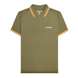 Lambretta - "SS25" Poloshirt f&uuml;r Herren (Khakigr&uuml;n)