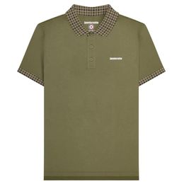 Lambretta - "SS25" Poloshirt f&uuml;r Herren (Khakigr&uuml;n)