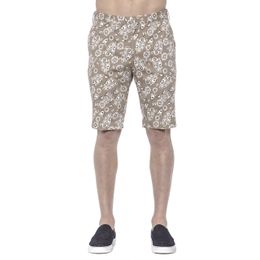 PT Torino Herren Beige Baumwollkurze Hose