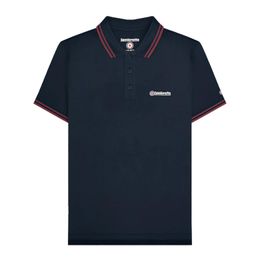 Lambretta - Poloshirt f&uuml;r Herren, Gro&szlig; und Hoch (Dunkel-Marineblau/Burgunderrot)