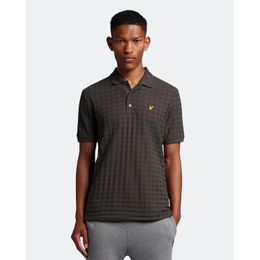 Lyle & Scott Lyle & Scott Argyle Polohemd in Grau