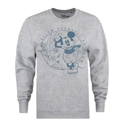Disney - "Allow Yourself To Grow" Sweatshirt f&uuml;r Damen (Grau meliert)