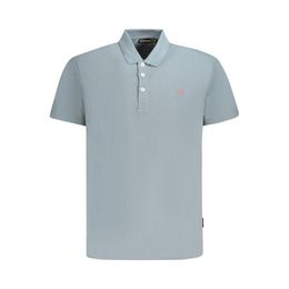 Napapijri Grigio Baumwoll-Herrenpolo