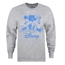 Disney - Sweatshirt f&uuml;r Damen (Grau meliert)