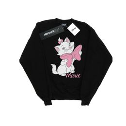 Disney Aristocats Marie Bow Sweatshirt f&uuml;r Damen/Damen (Schwarz)