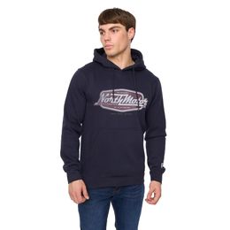 CrossHatch - "Hellmere" Kapuzenpullover f&uuml;r Herren (Marine)
