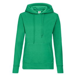 Fruit of the Loom - "Classic" Kapuzenpullover f&uuml;r Damen (Irisches Gr&uuml;n)