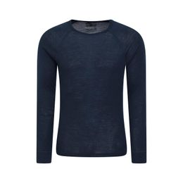 Mountain Warehouse Herren Merinowolle Thermal Top (Marine)