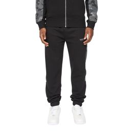 CrossHatch - "Branton" Jogginghosen f&uuml;r Herren (Schwarz)