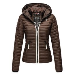Navahoo Damen Steppjacke Kimuk Princess &ndash; Leicht, Modern & Mit Kapuze