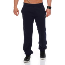 Nike Herren-Jogginghose &acirc;&euro;žClub Swoosh Cuff&acirc;&euro;&oelig; in Marineblau