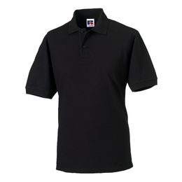 Russel Athletic Russell - Poloshirt Strapazierf&auml;hig f&uuml;r Herren (Schwarz)