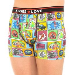 Atmungsaktive Herren-Boxershorts Comic Modell KL10007